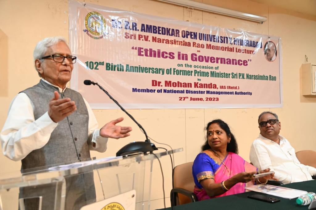 The Life Of P.V. Narasimha Rao Is A Proof Of Values : -Dr. Mohan Kanda ...