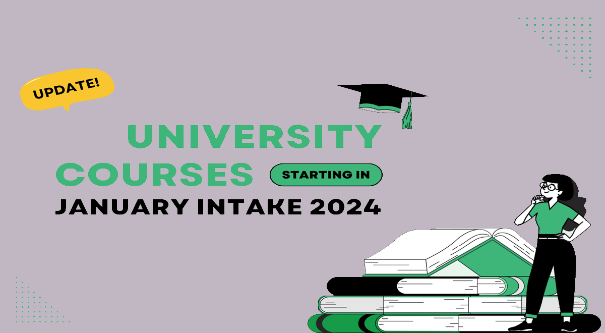 4 Universities Offering January 2024 Intakes: Your Chance to Begin the ...