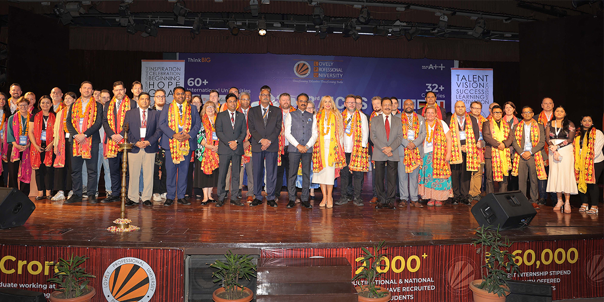 LPU hosted 60 delegates from 32+ countries in AICGS 2024 - Navyamedia
